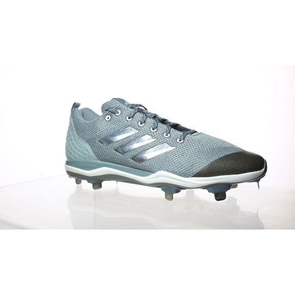 adidas | Shoes | Adidas Mens Poweralley 5 Gray Baseball Cleats Size 35 ...